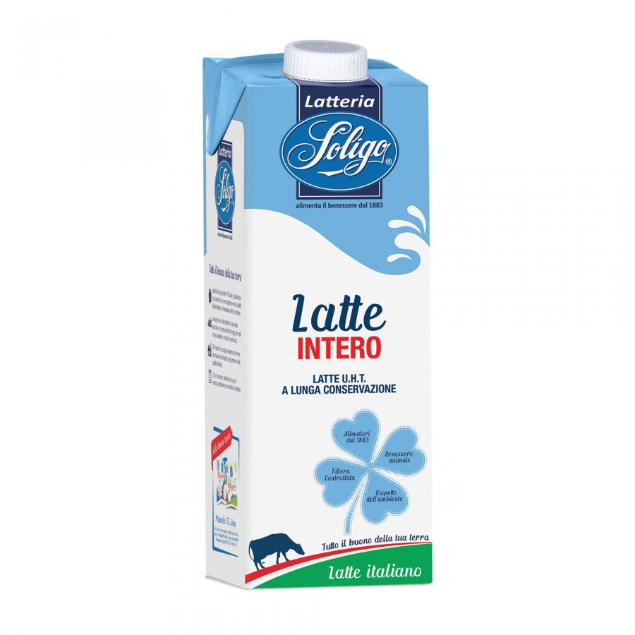 Latte UHT Intero Soligo - 1 Lt - Corrocher Mariano